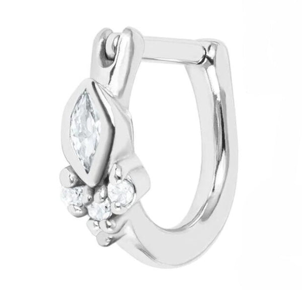 Marquise Helix Clicker – Punktured Body Piercing